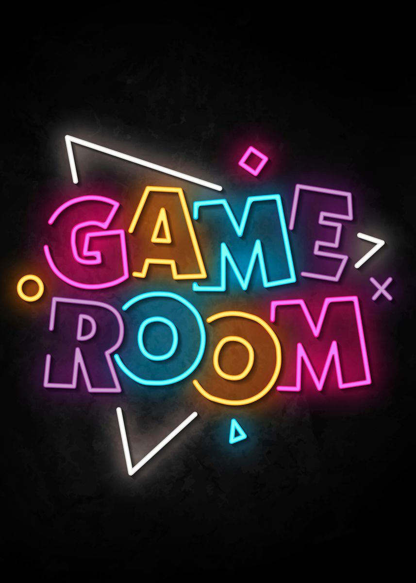 'Game Room' Poster, picture, metal print, paint by Metal Posters | Displate