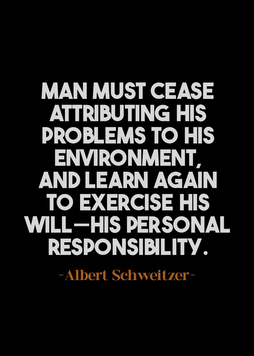 'Albert Schweitzer ' Poster, picture, metal print, paint by El Faqih ...