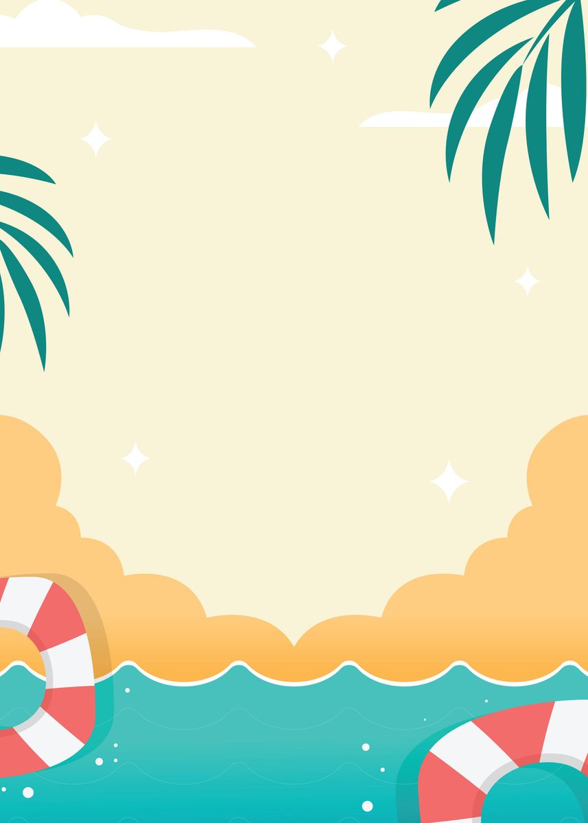 'Summer Sunset' Poster by Sunset Creative | Displate