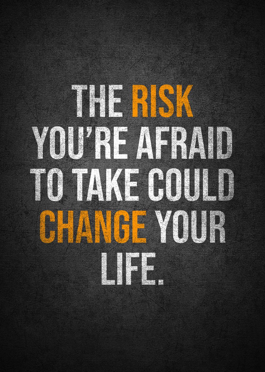 'Change your life' Poster, picture, metal print, paint by Kaly Prints ...