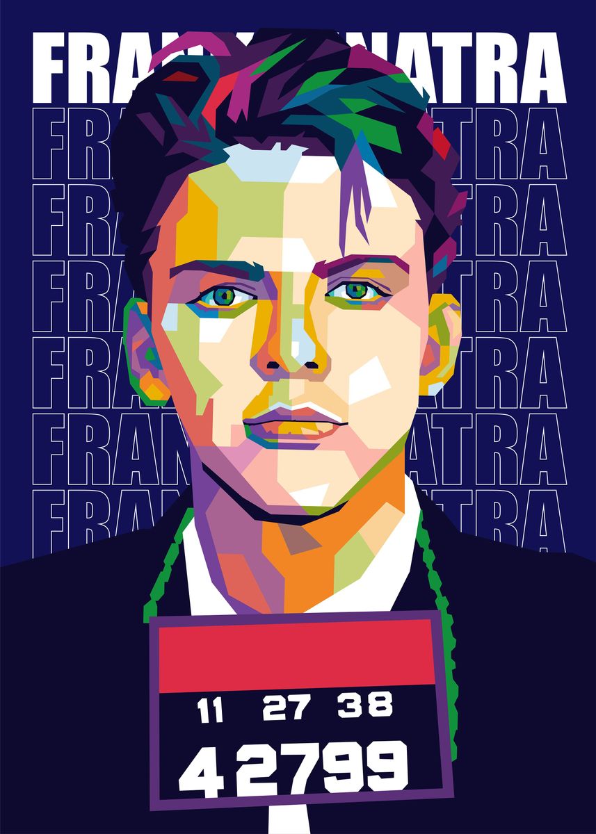 'Frank Sinatra' Poster, picture, metal print, paint by Ananda Praj ...