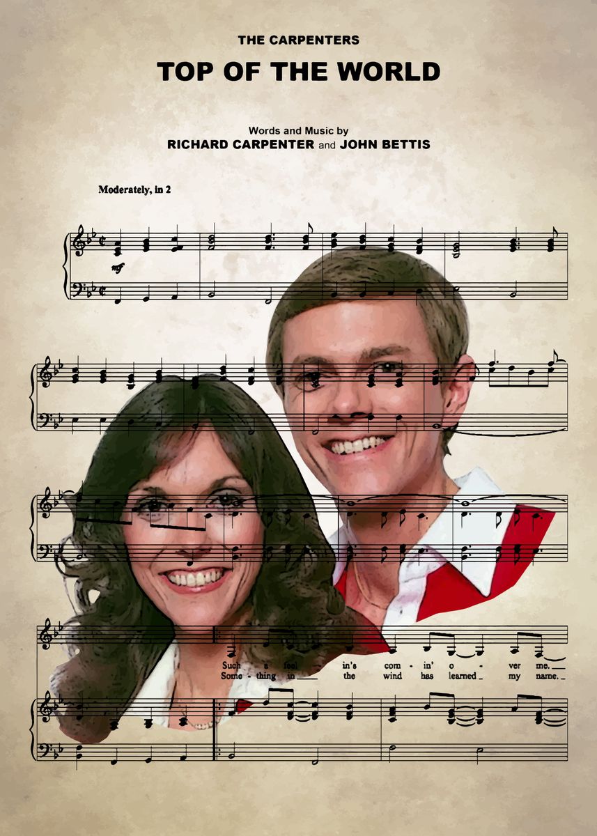 'The Carpenters' Poster, picture, metal print, paint by Bo Kev | Displate
