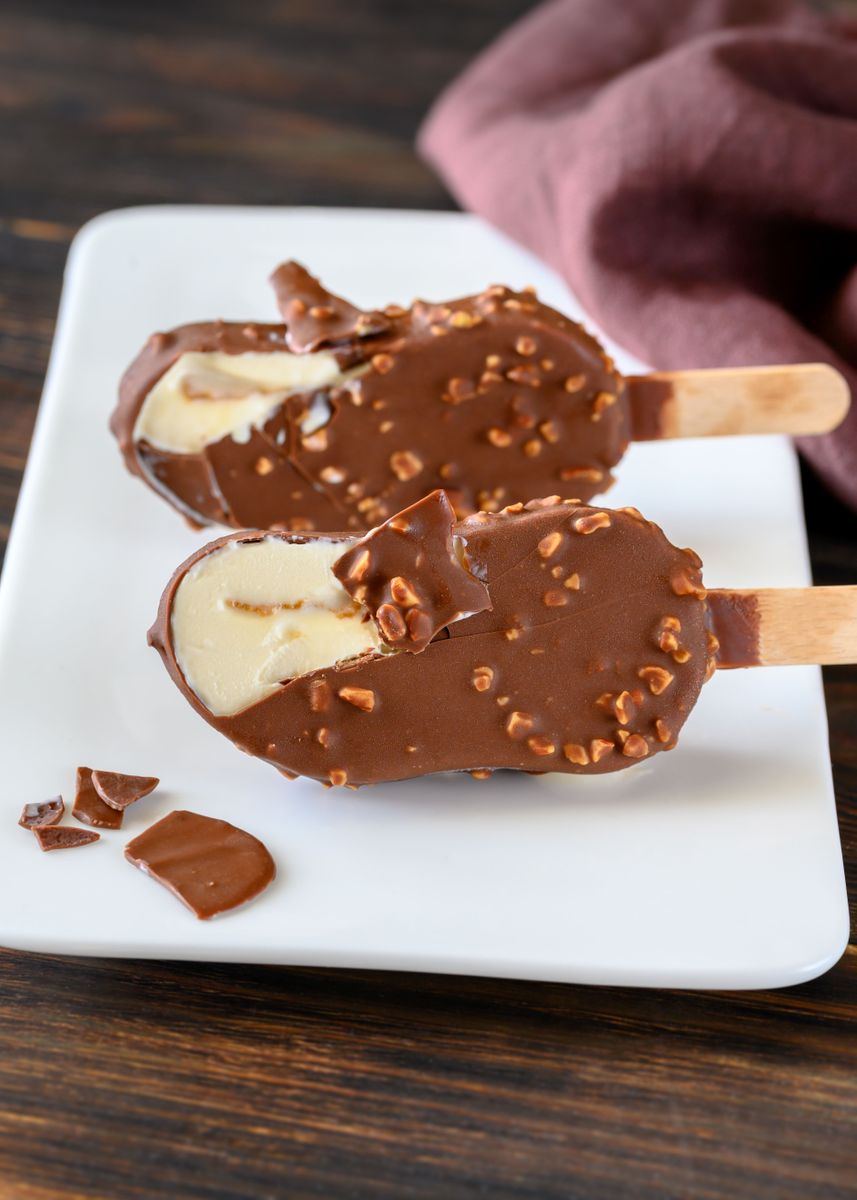 'Ice cream' Poster, picture, metal print, paint by Oleksandr Prokopenko | Displate