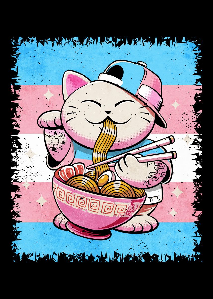 'Transgender Pride' Poster, picture, metal print, paint by ...