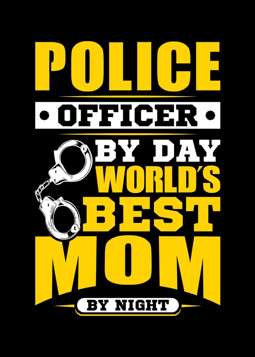 'Police Officer' Poster, picture, metal print, paint by Sebastian ...