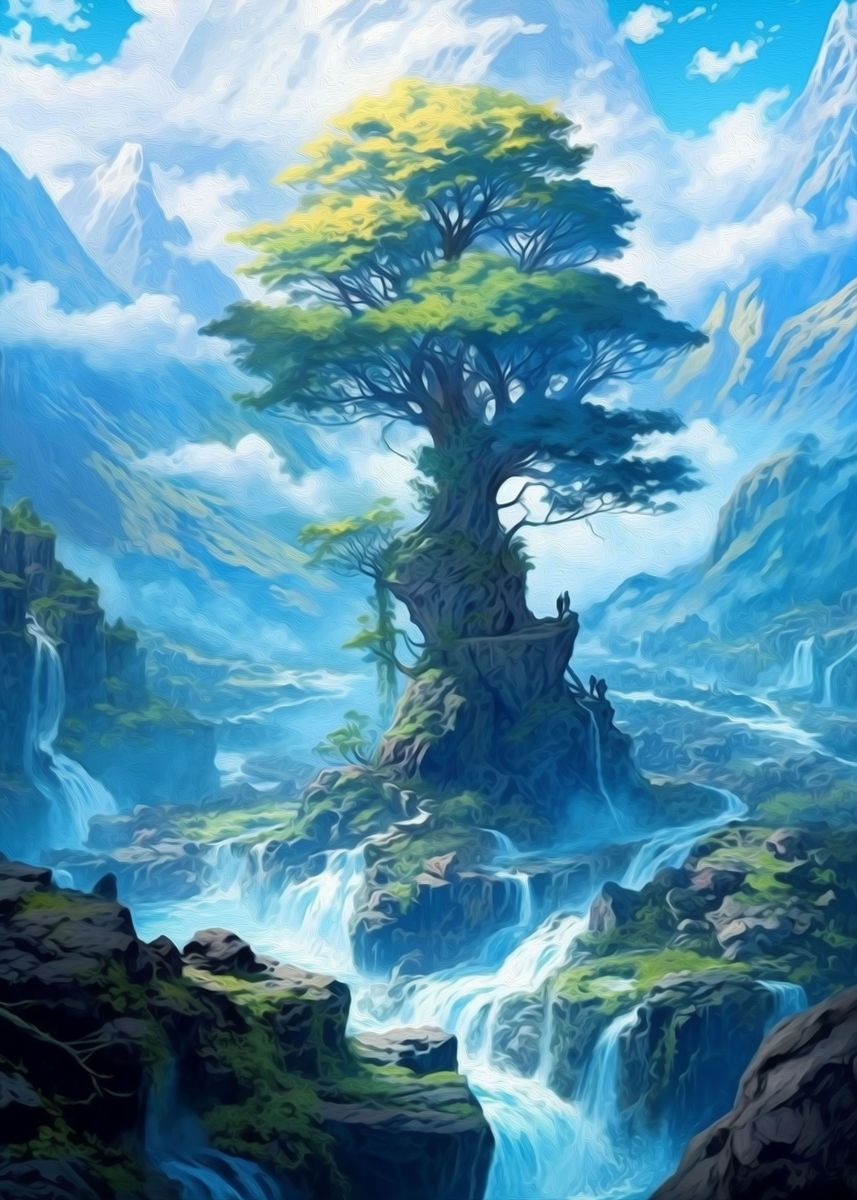 'Big Tree' Poster by RyukMiii | Displate