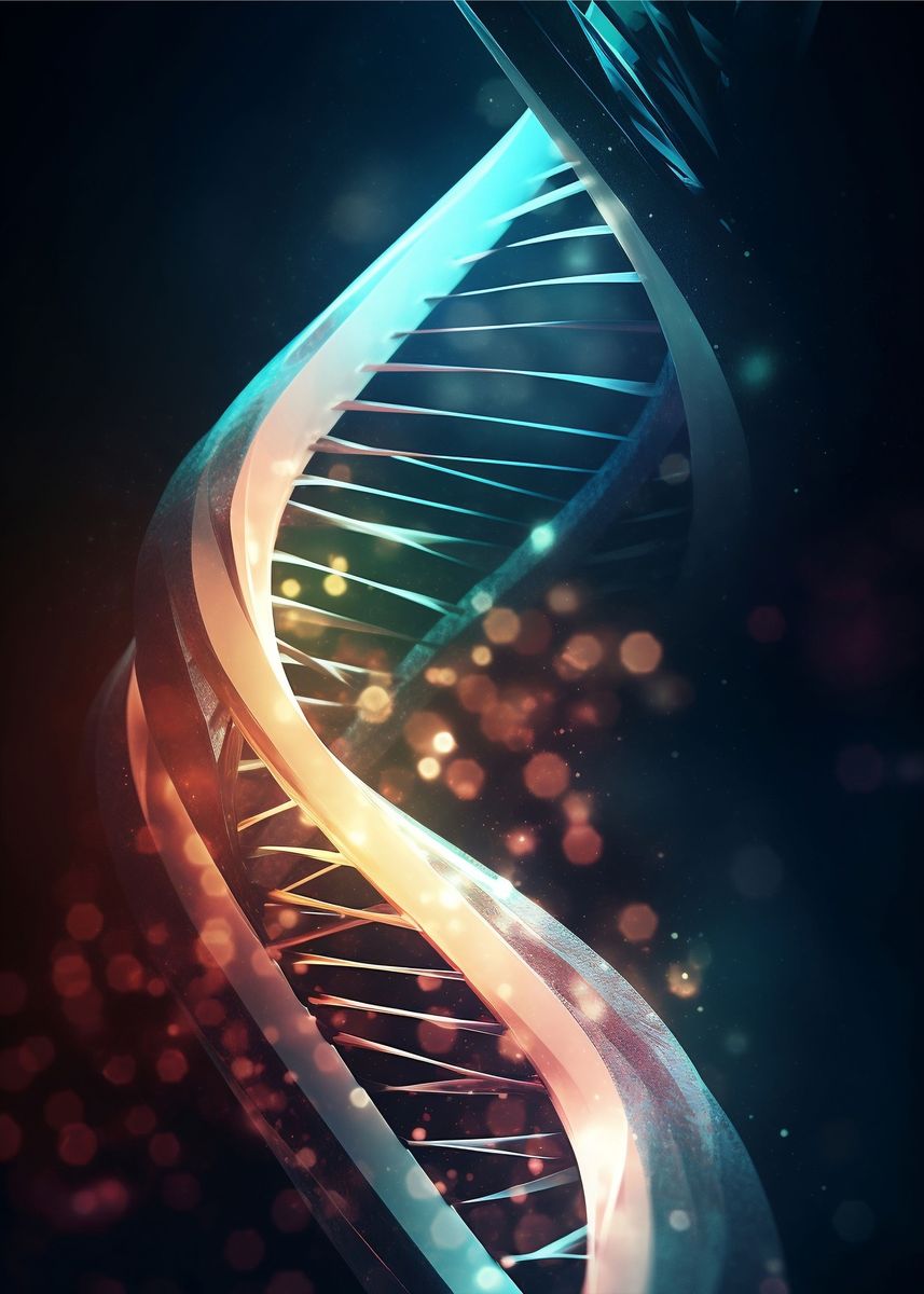 'Metal DNA' Poster by DREAMY 3D | Displate