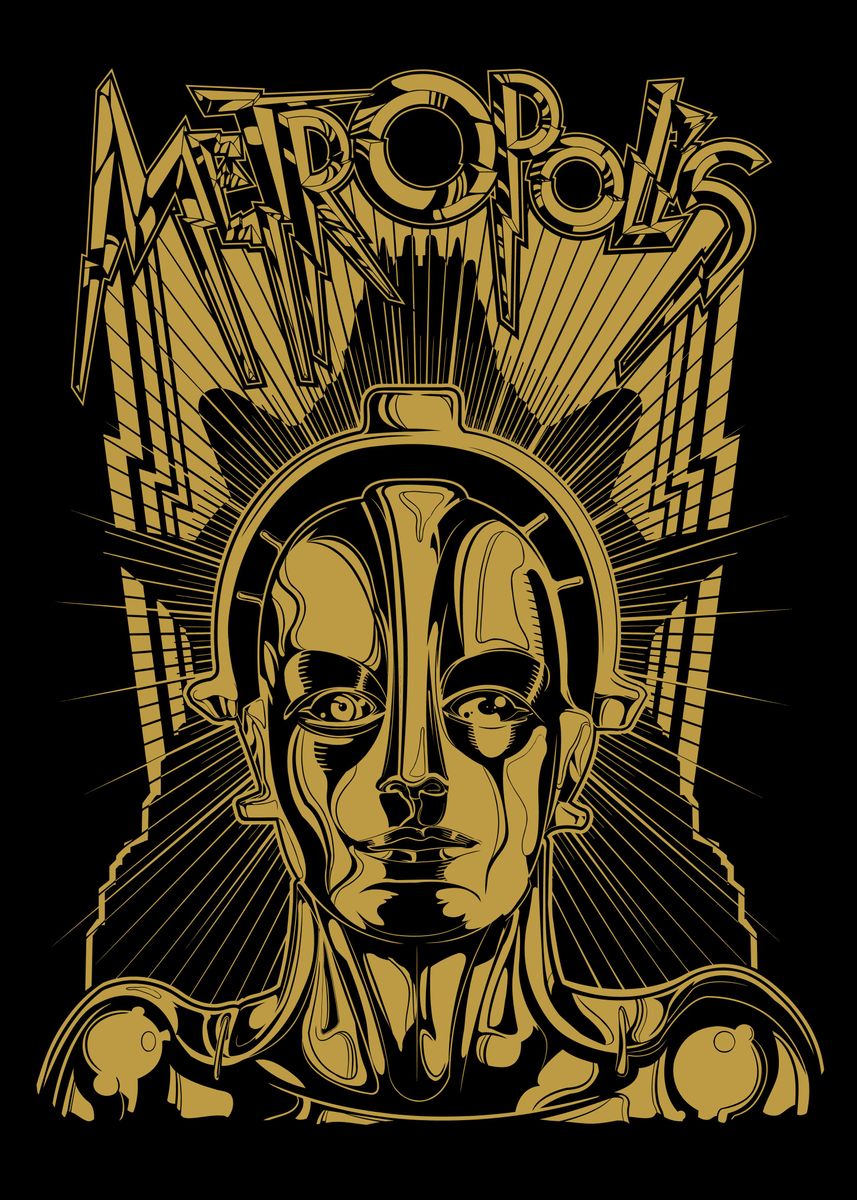 'Metropolis' Poster, picture, metal print, paint by HEJK81 | Displate