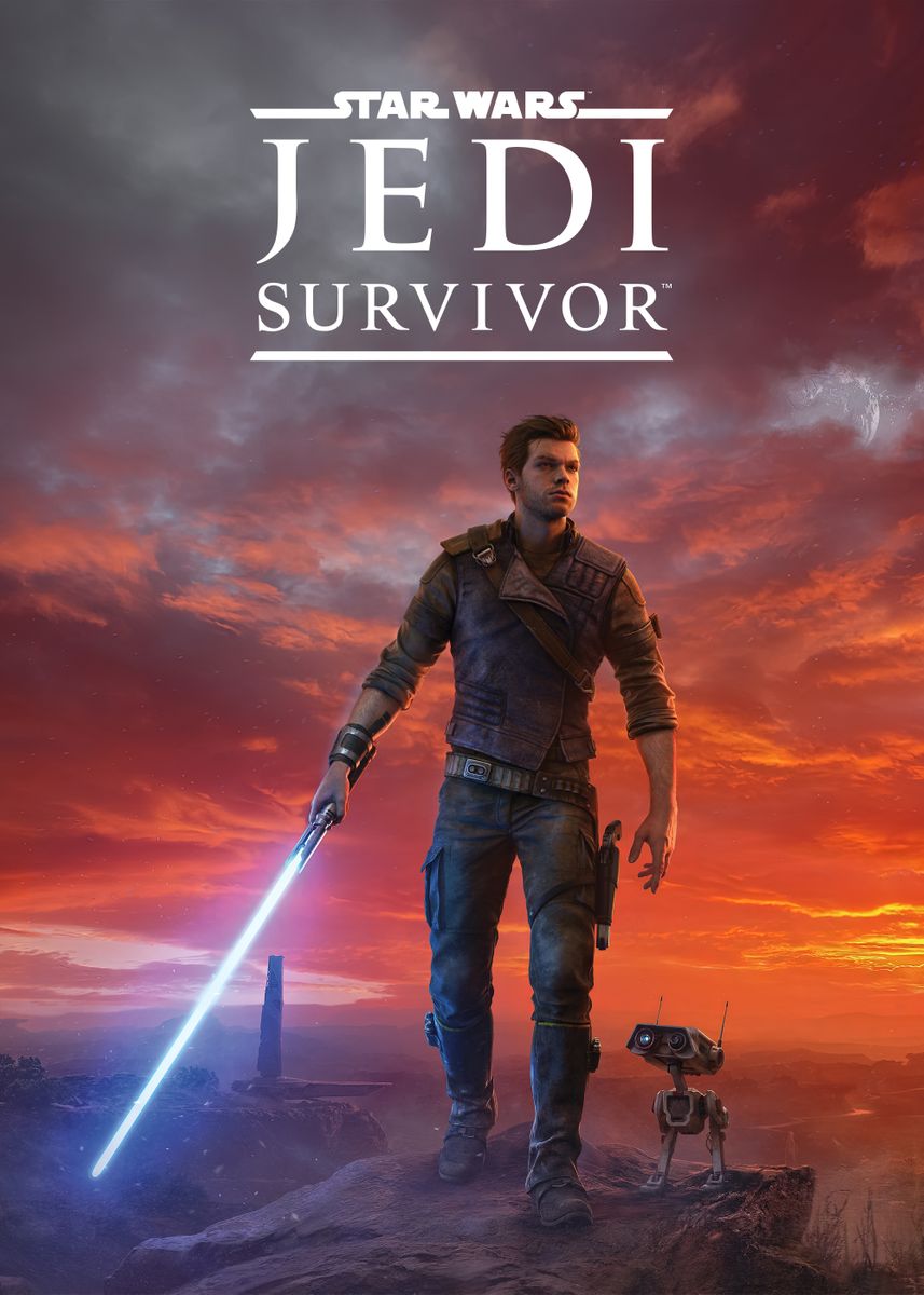 'Survivor' Poster, picture, metal print, paint by Star Wars | Displate
