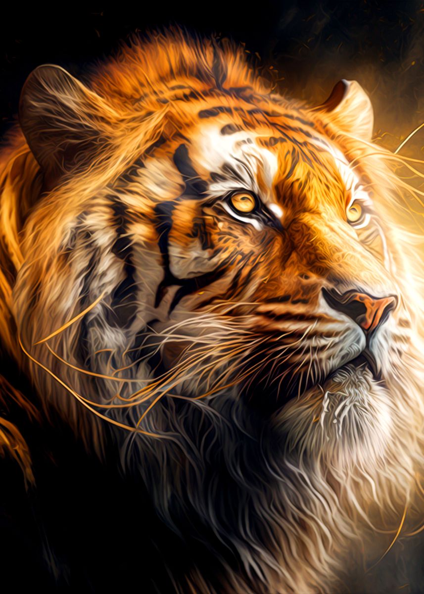 'Tiger' Poster by minh doan | Displate