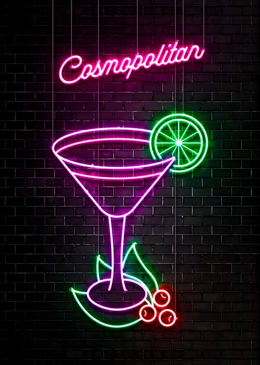 'Cosmopolitan' Poster, picture, metal print, paint by Misbahul Munir ...