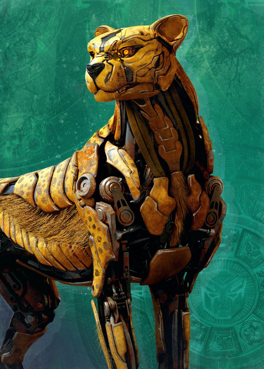 'Cheetor Portrait' Poster by Transformers | Displate
