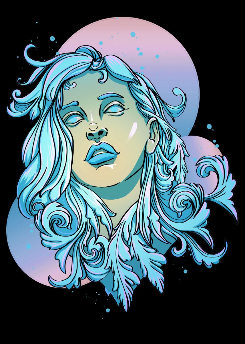 'Neo Nymph' Poster by Atanas Popovski | Displate