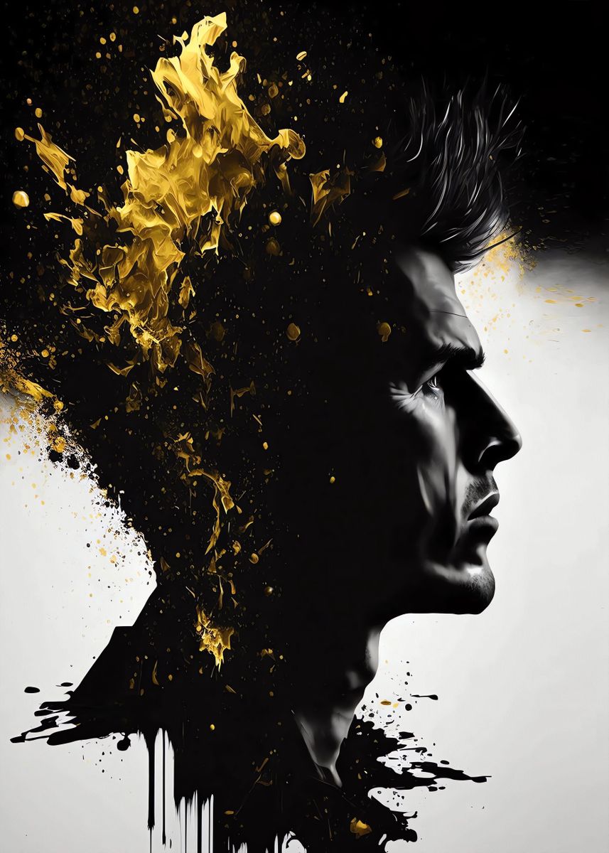 'Mind blowing' Poster, picture, metal print, paint by IHTI ANDERSON ...