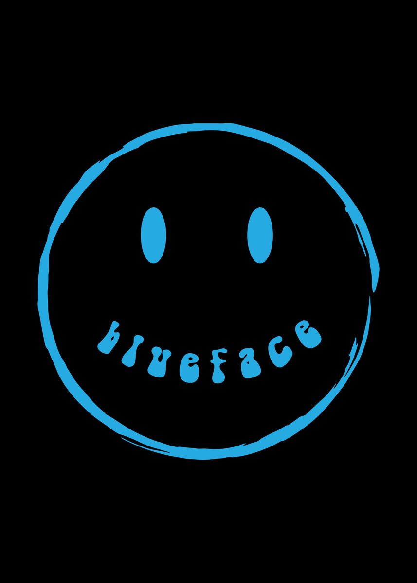 'blueface rap' Poster by rasyid arsalafardhlan | Displate