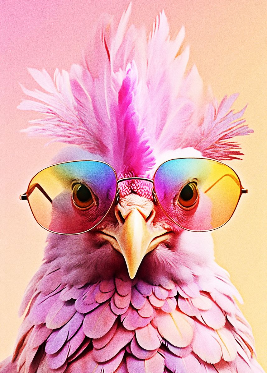 'Rooster Style' Poster by 4147 Studios | Displate