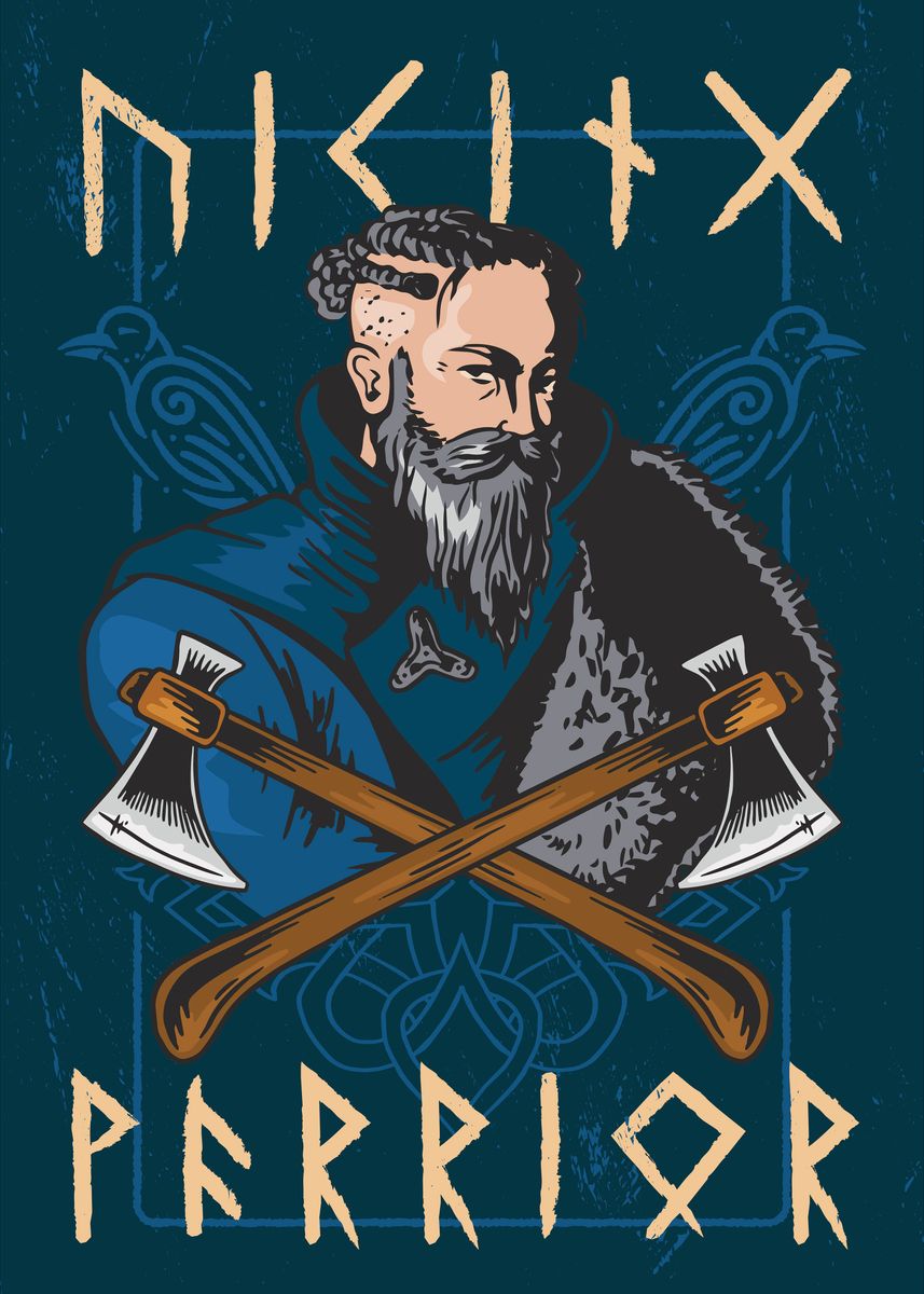 'Viking Conqueror' Poster, picture, metal print, paint by Cool Worker ...