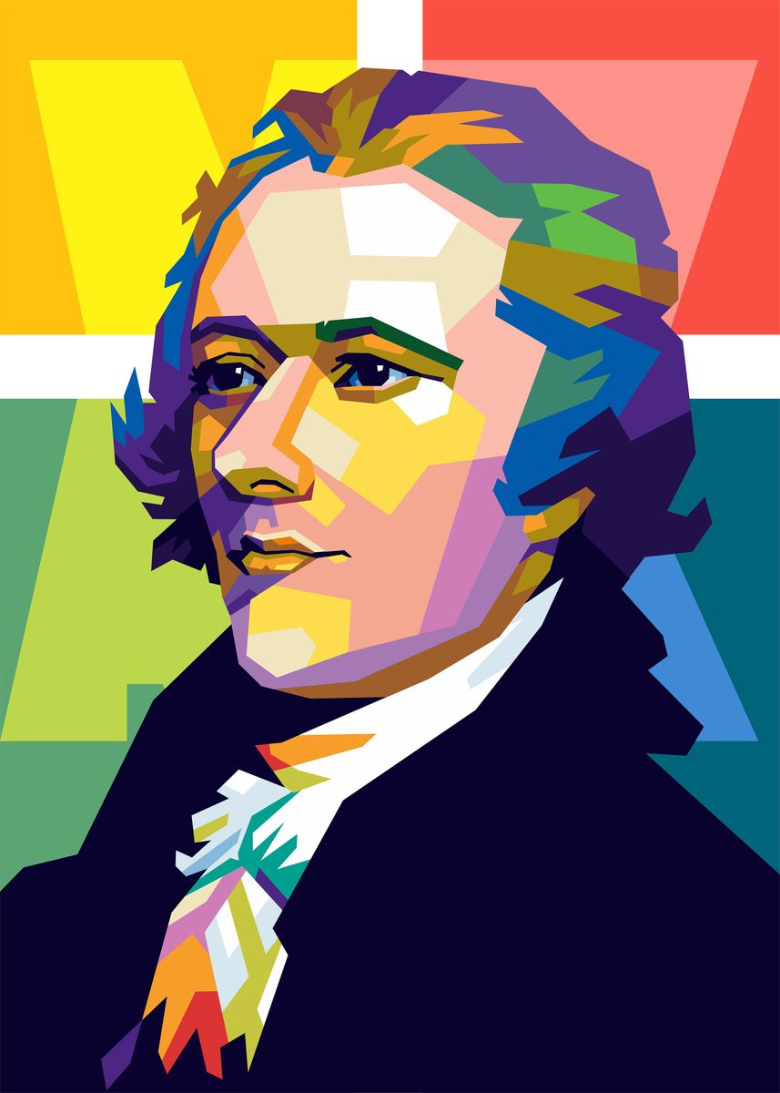 'alexander hamilton' Poster, picture, metal print, paint by Erick Sato ...