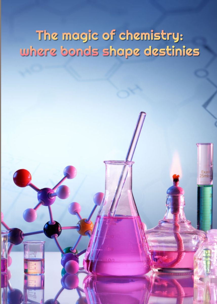 'The magic of chemistry' Poster, picture, metal print, paint by AKAI AS ...