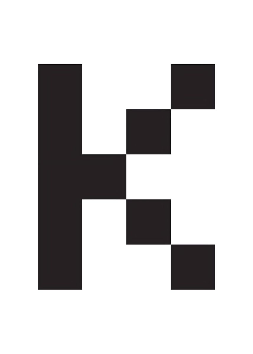 'Type K' Poster, picture, metal print, paint by Izu | Displate