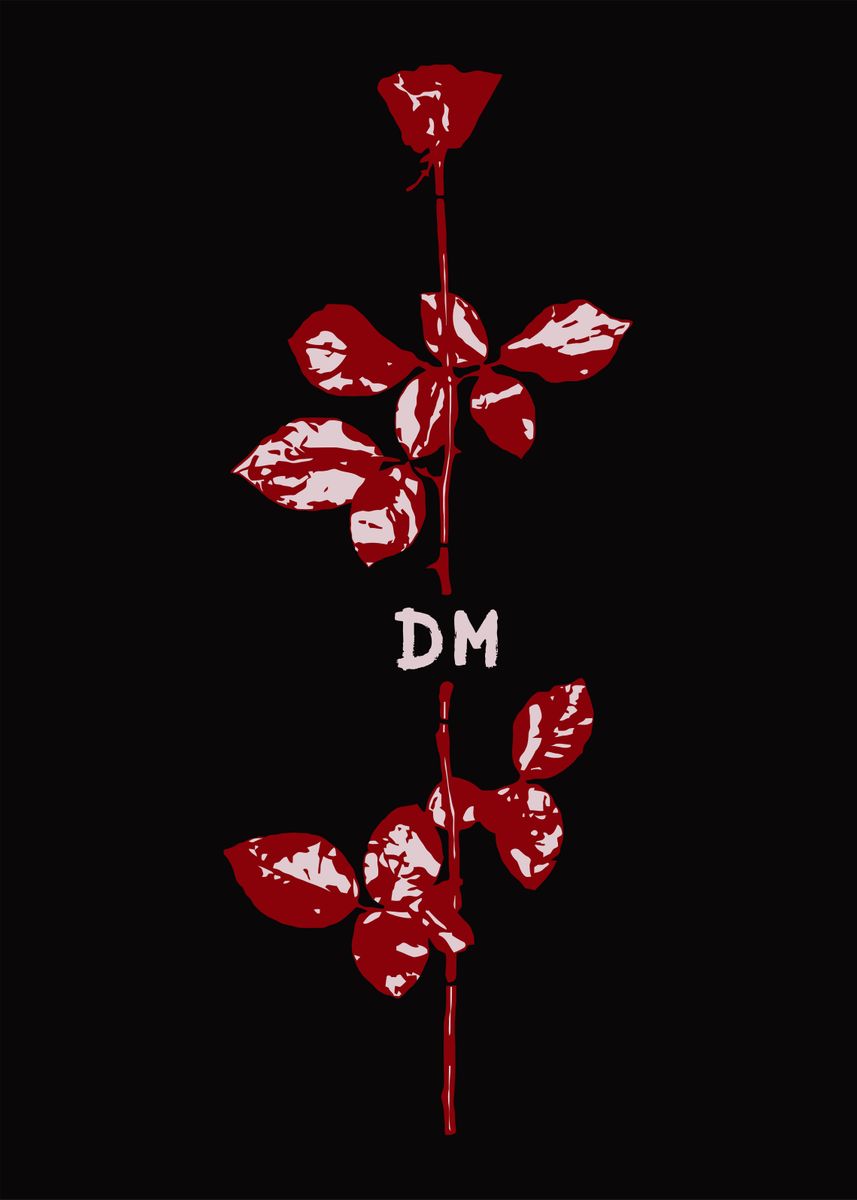 'DM' Poster, picture, metal print, paint by supergaff | Displate