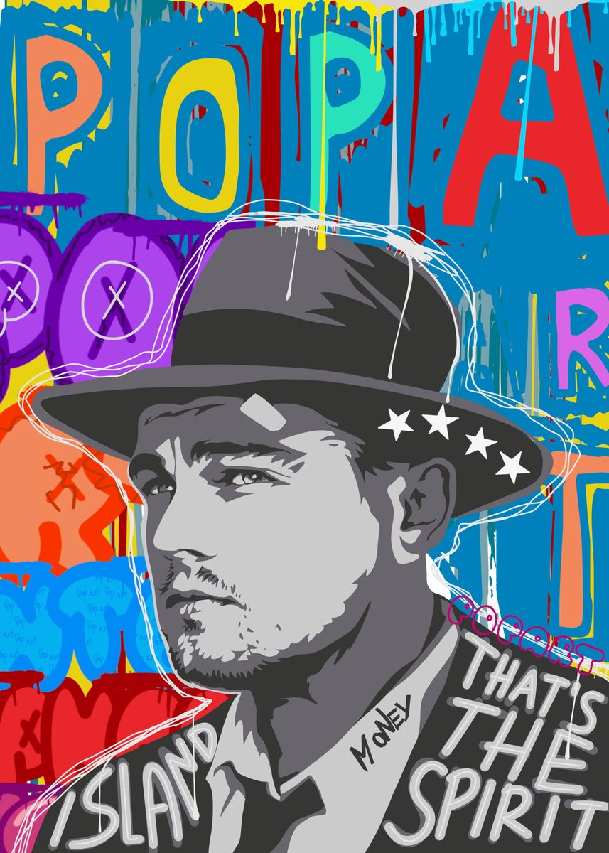 'Iconic character pop art' Poster, picture, metal print, paint by Mild ...