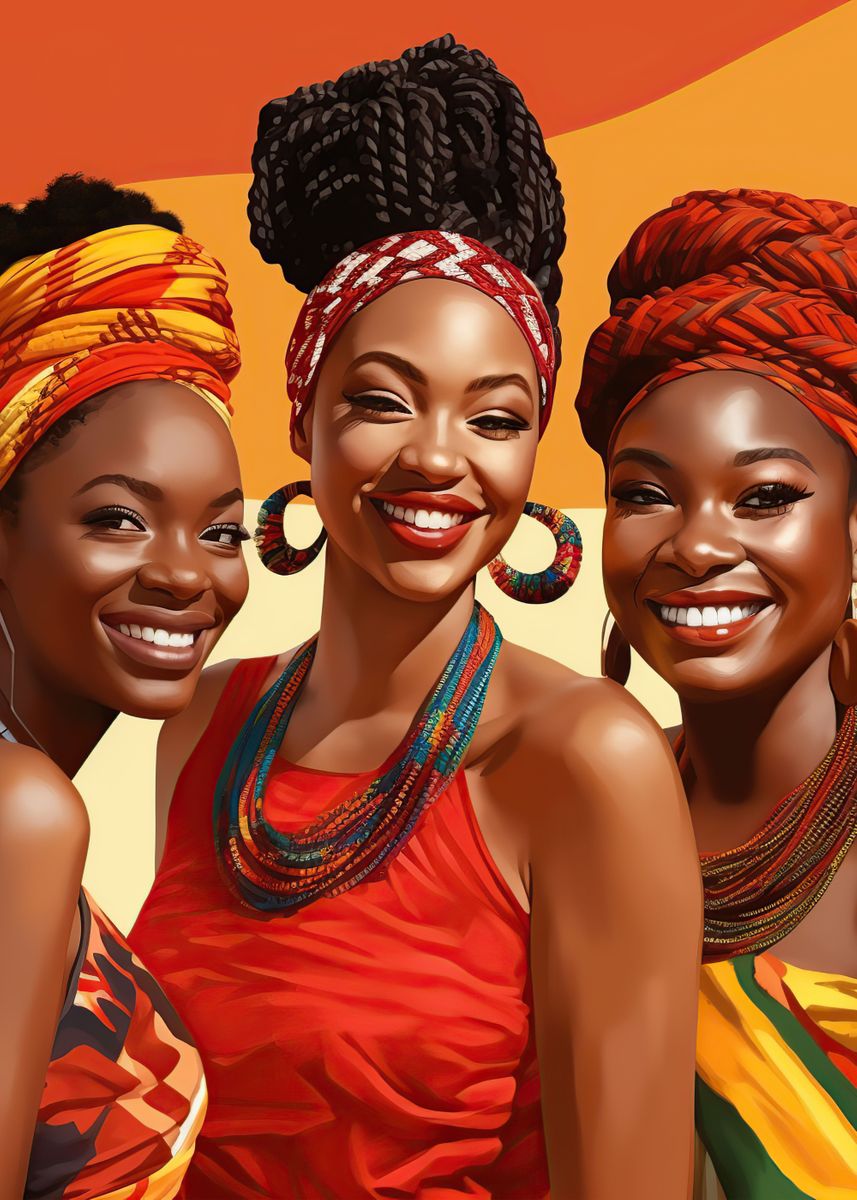 'American Women' Poster, picture, metal print, paint by DorthyToy ...