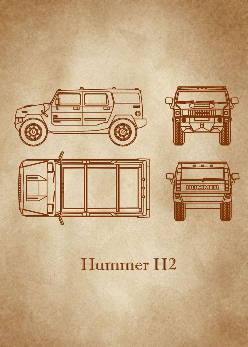 Hummer H2 Posters