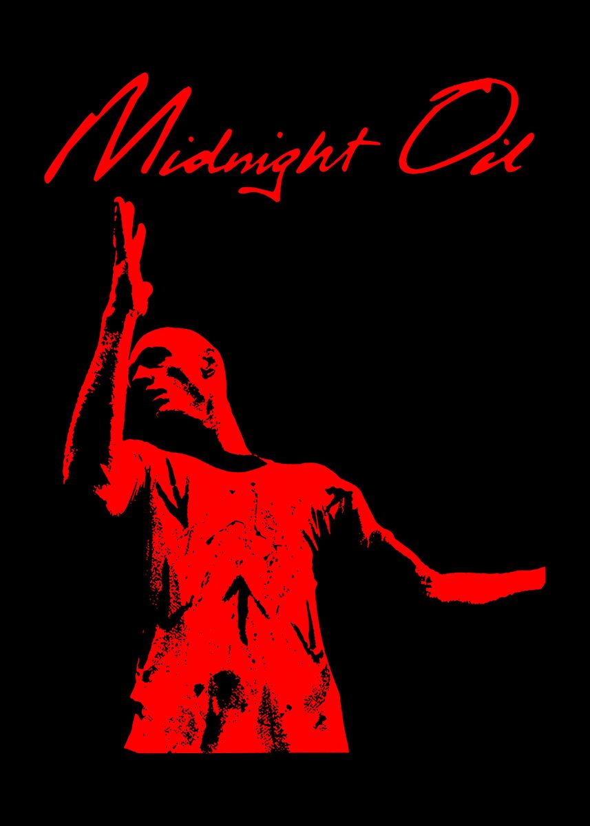 'Midnight Oil' Poster, picture, metal print, paint by seruni shop ...