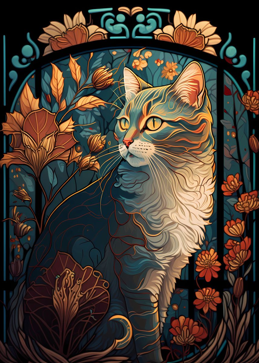 'The Frame' Poster, picture, metal print, paint by Blackman Studio ...