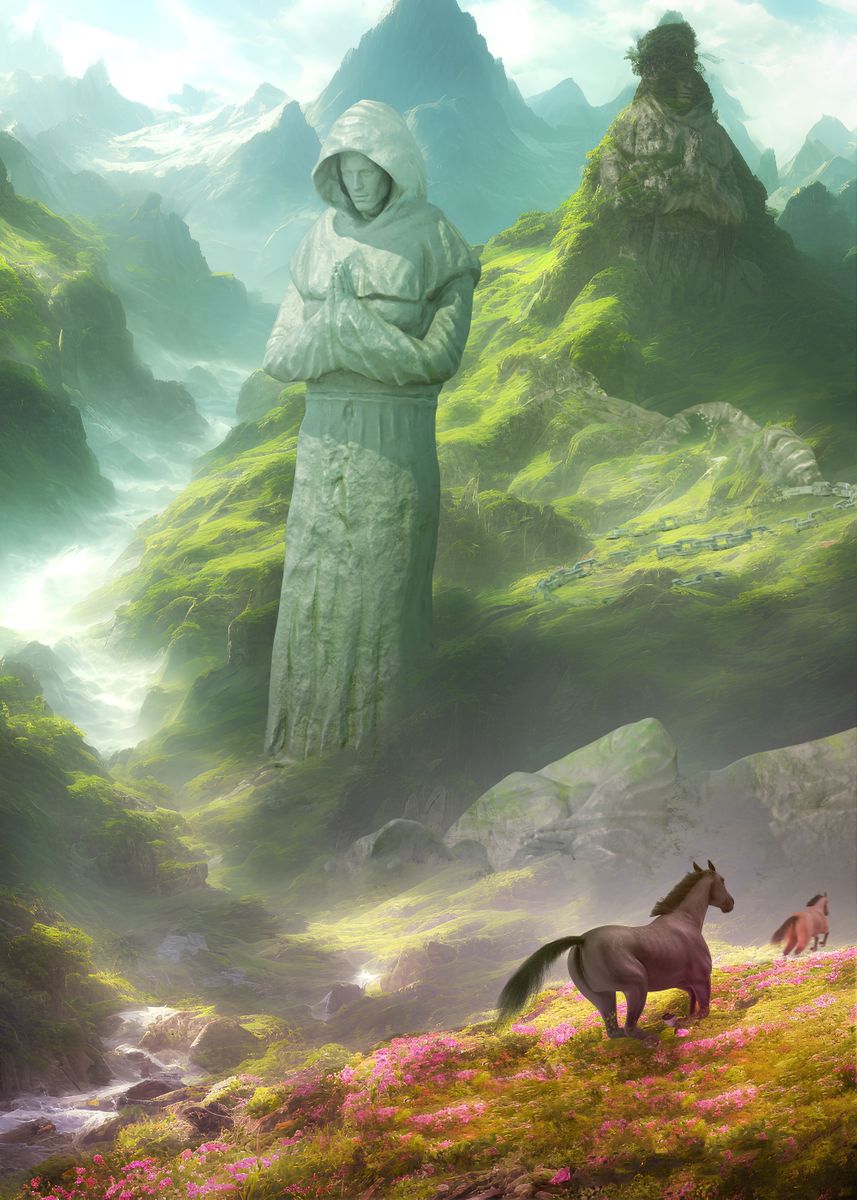 'Protectors of the Realm' Poster, picture, metal print, paint by ...
