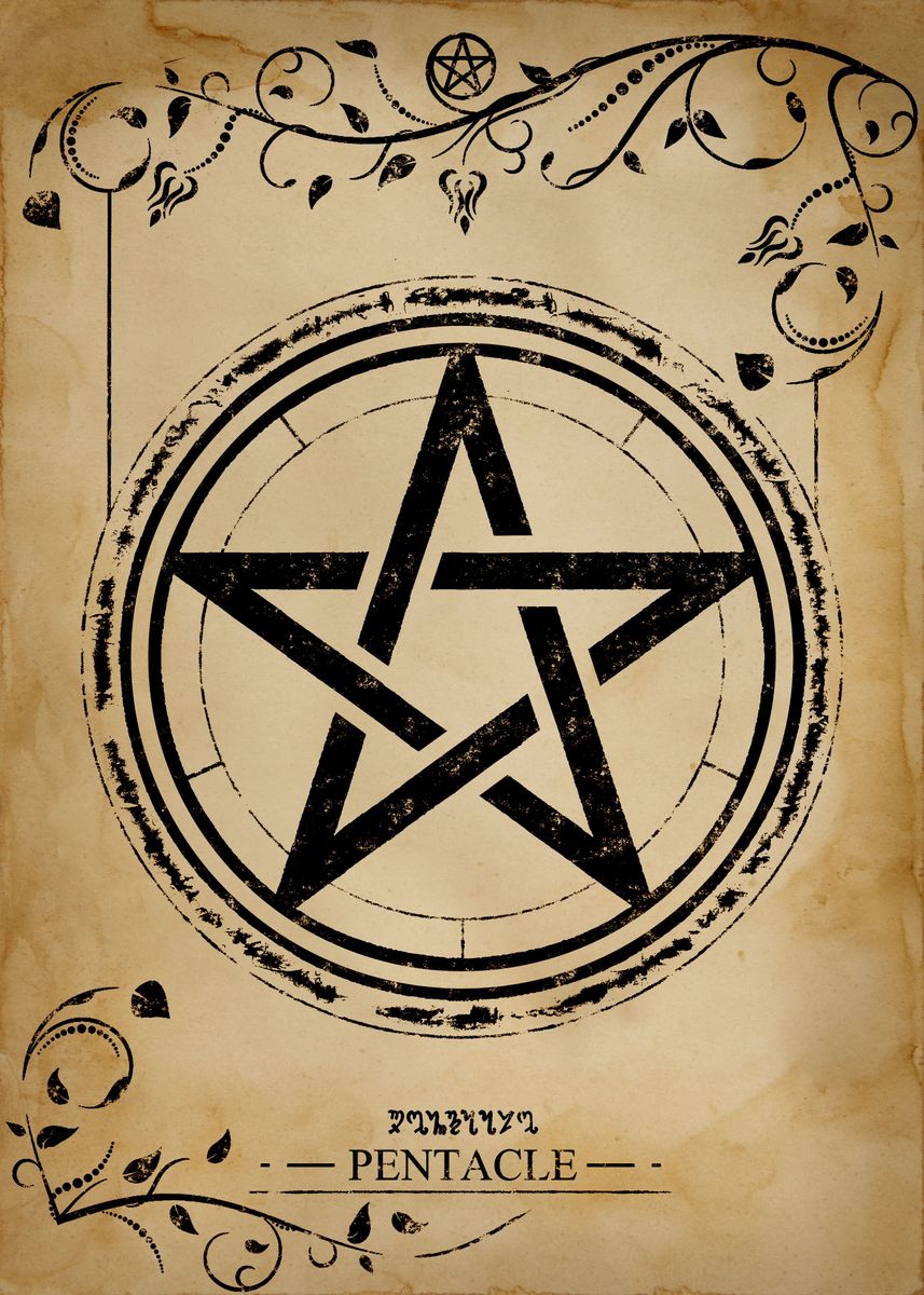 'Pentacle' Poster by Gabriel Medeiros | Displate