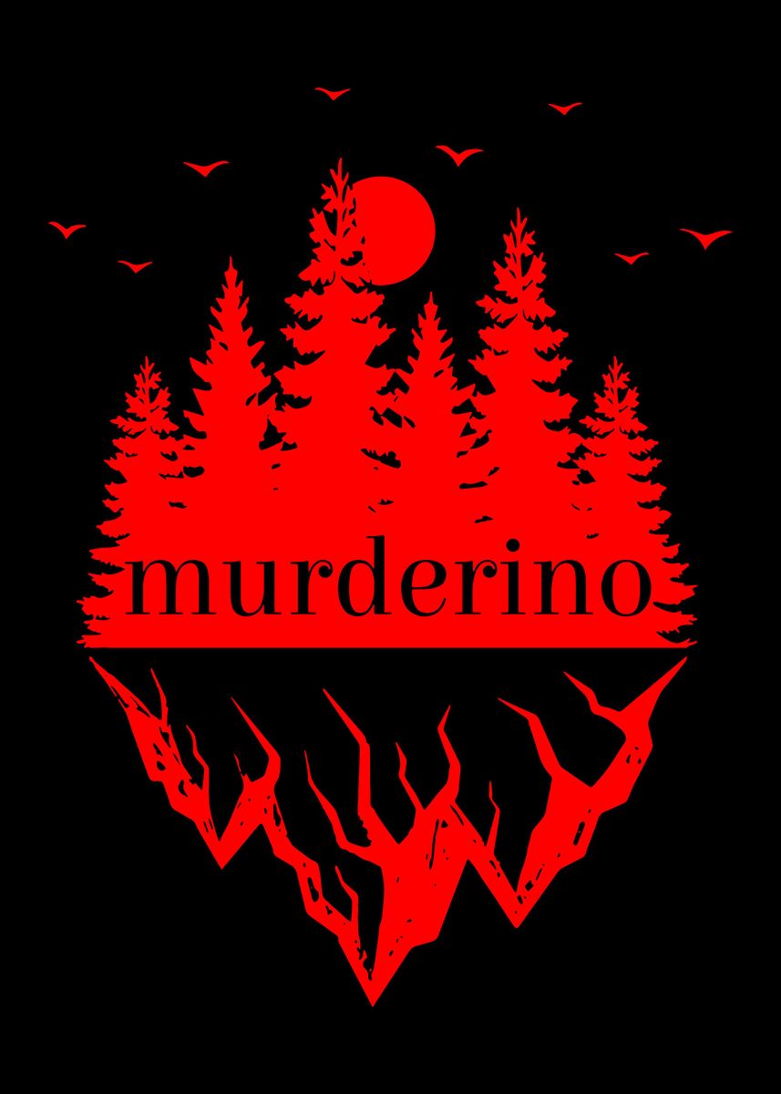 'murderino' Poster, picture, metal print, paint by retno triningsih ...