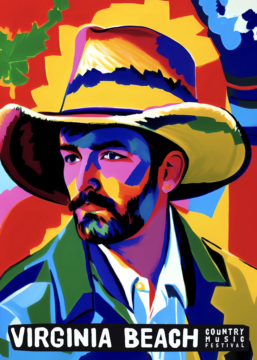 'Country Music Festival' Poster by BluePinkPanther | Displate