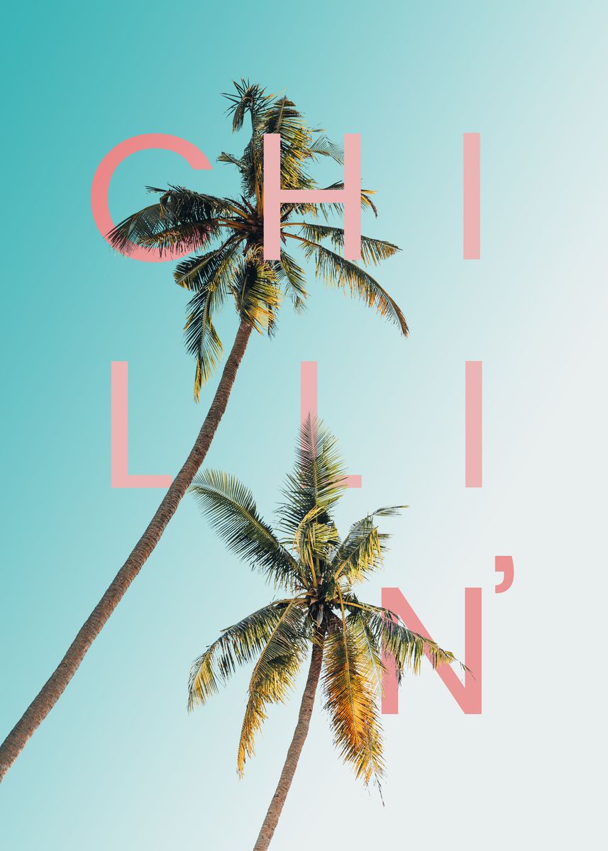 'Chillin' Poster, picture, metal print, paint by 83 Oranges by Uma ...