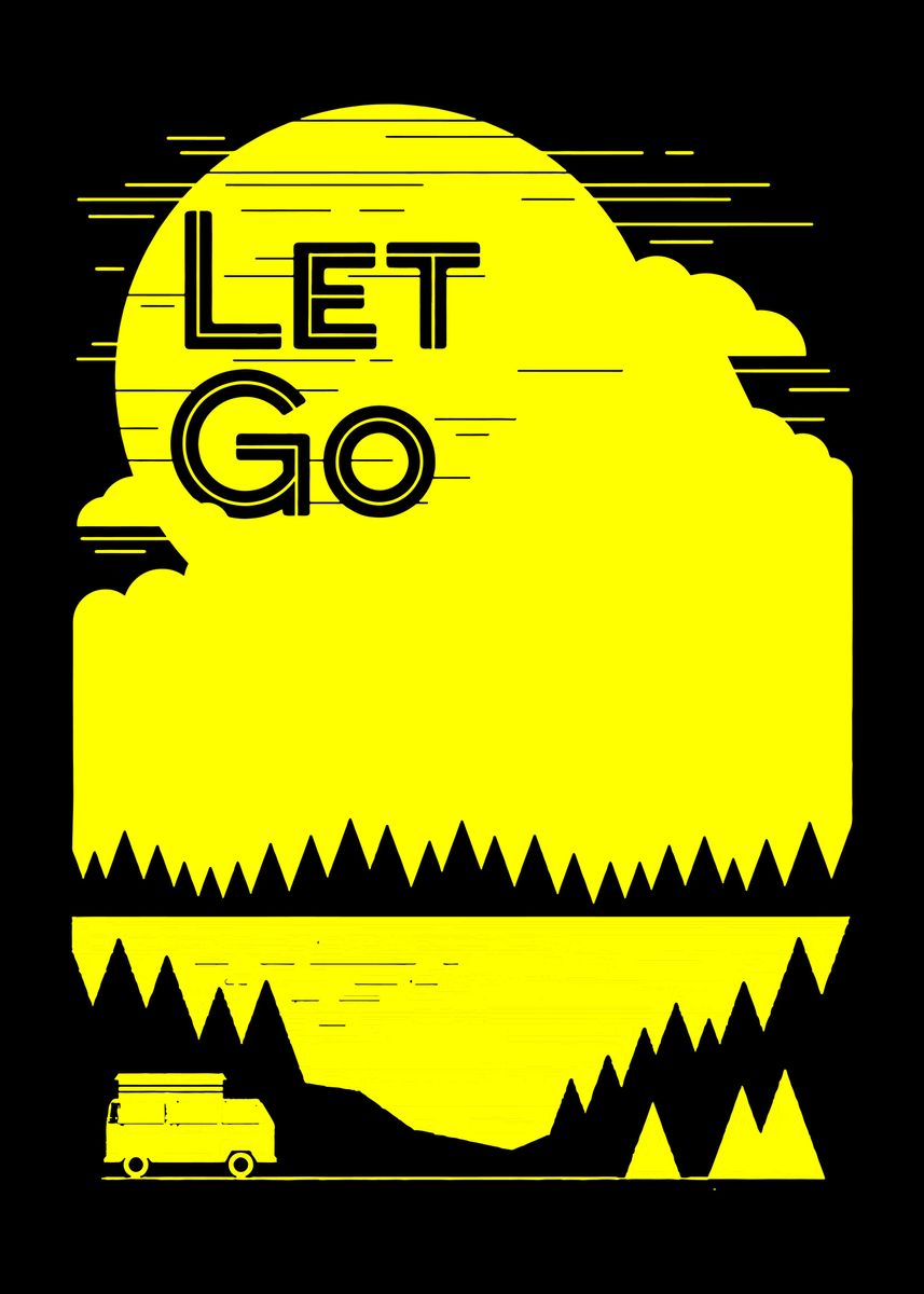 'Let Go' Poster by riyadi elyas rahmadi | Displate