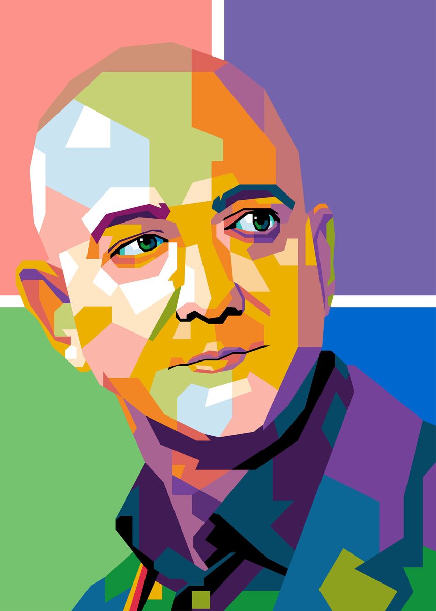 'Jeff Bezos ' Poster by Erick Sato | Displate