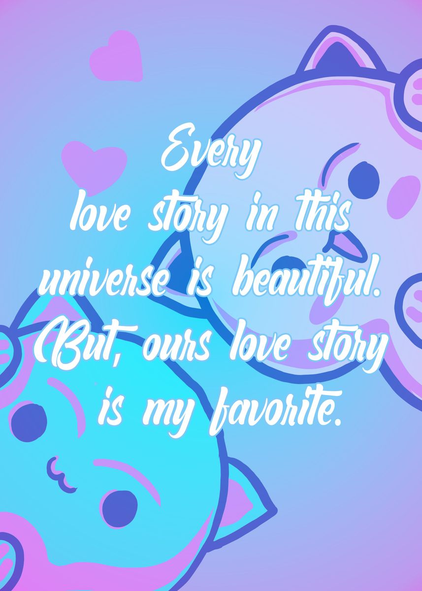 'love inspiration quotes 2' Poster, picture, metal print, paint by ...