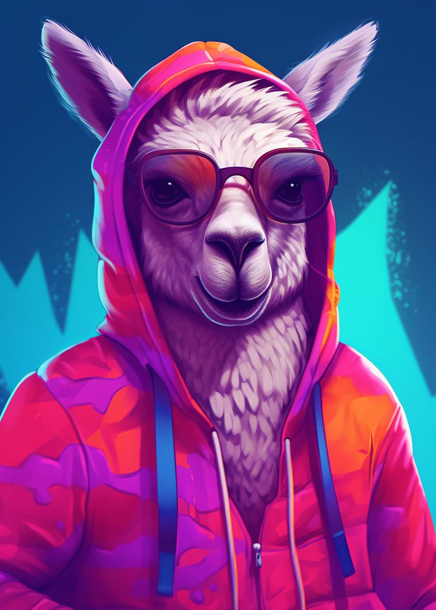 'Urban Fox Nights' Poster, picture, metal print, paint by Engpau | Displate