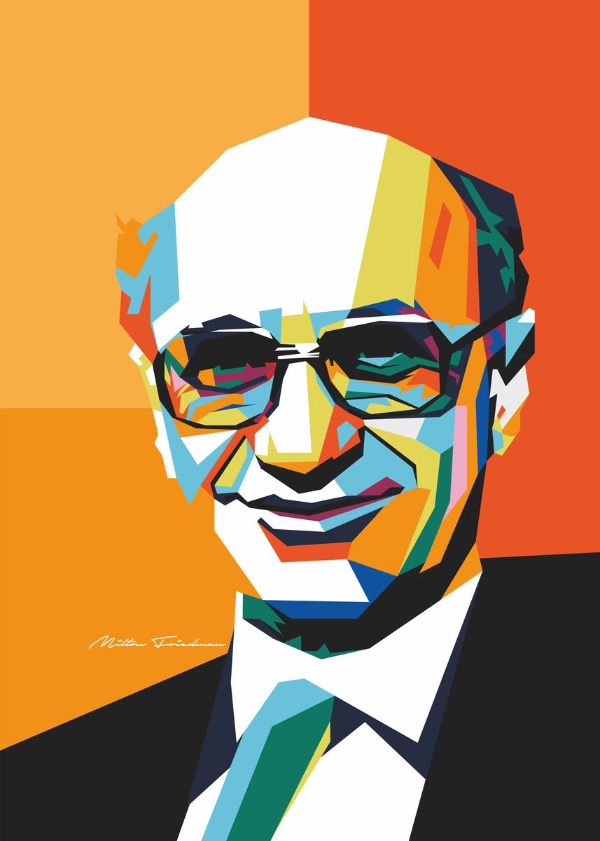 'economist figure' Poster, picture, metal print, paint by Ratna Mutia ...