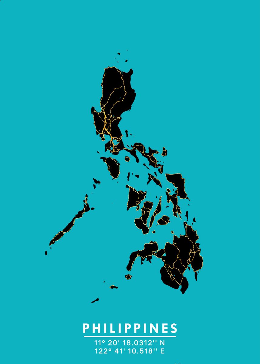 'Philippines' Poster by Clayborne Frank | Displate