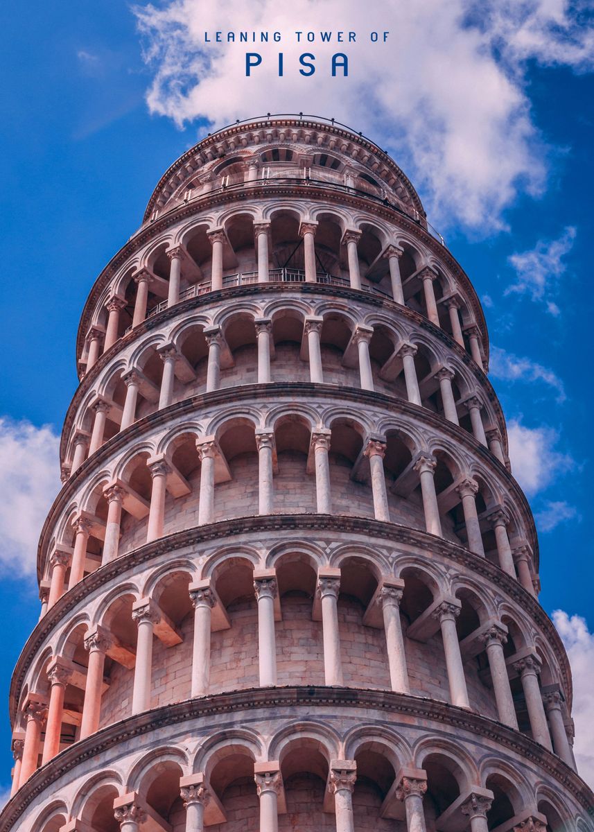 'Leaning Tower of Pisa ' Poster, picture, metal print, paint by Explore ...