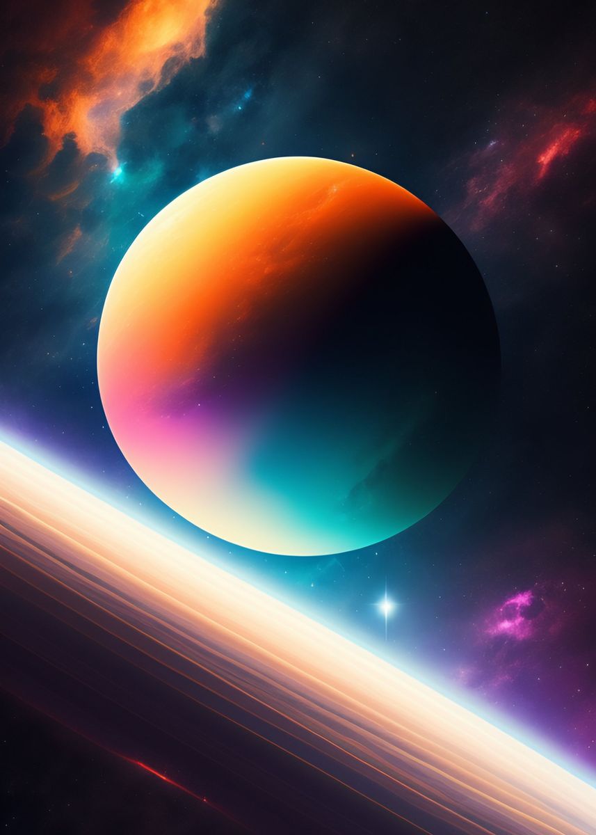 'Universe Exploration' Poster by Creativity Art | Displate