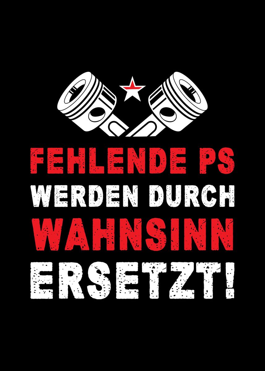 'Tuner Tuning German' Poster, picture, metal print, paint by Sebastian ...