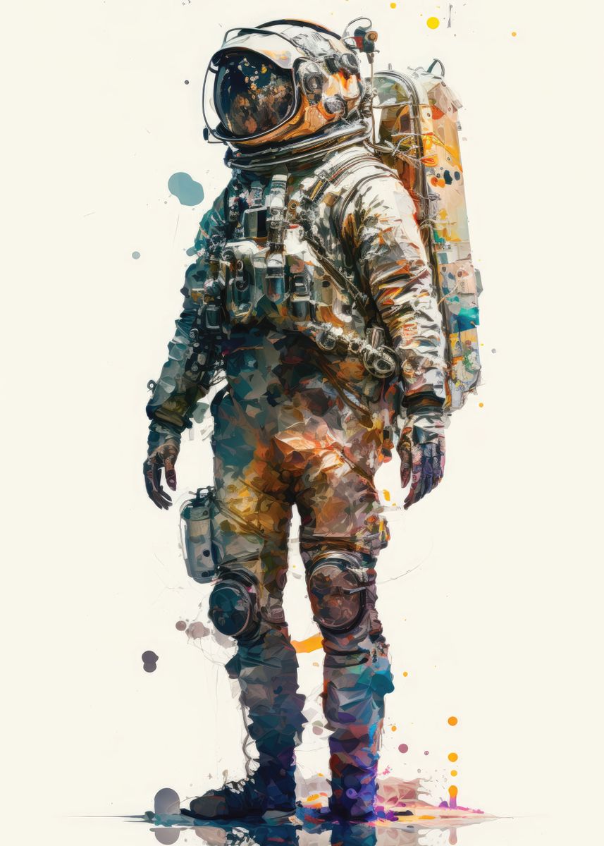 'Space Conquerors' Poster by Fireabend Designs | Displate