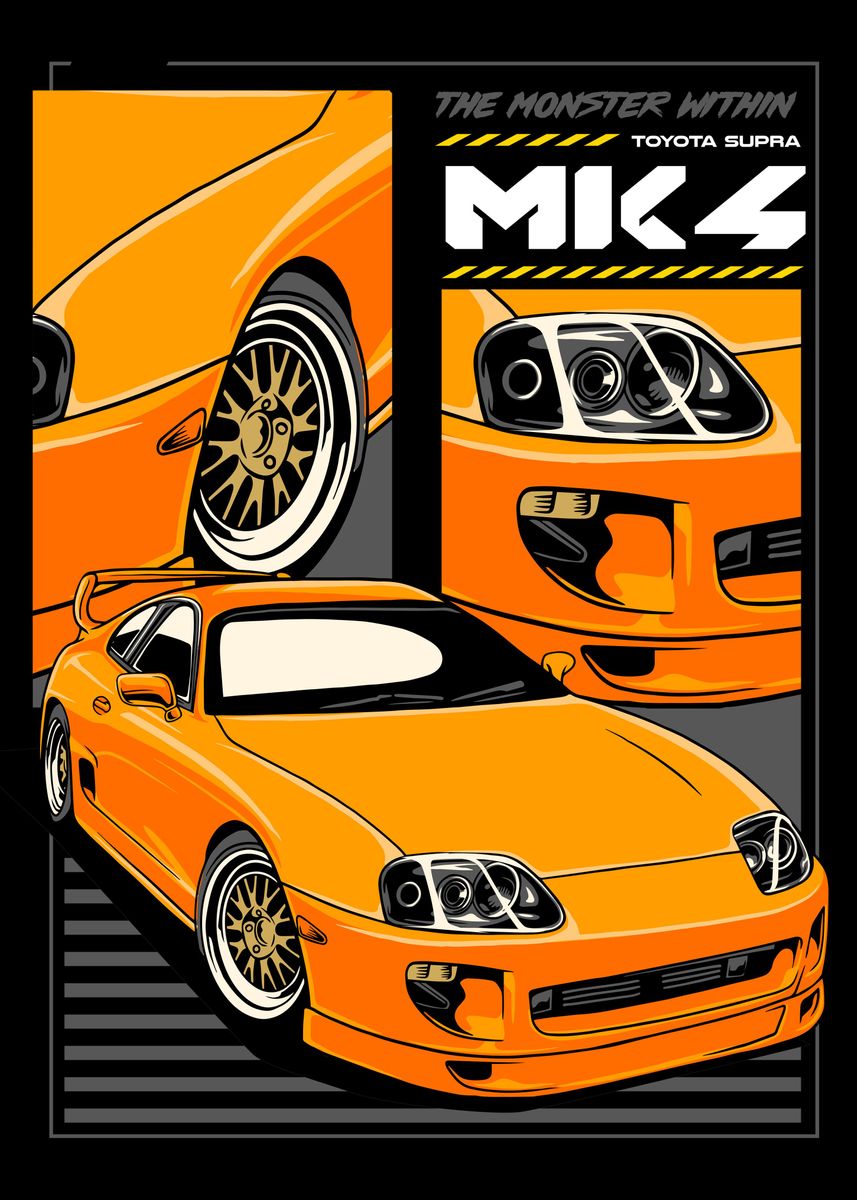 'Legendary Supra' Poster, picture, metal print, paint by Iqbal harris ...