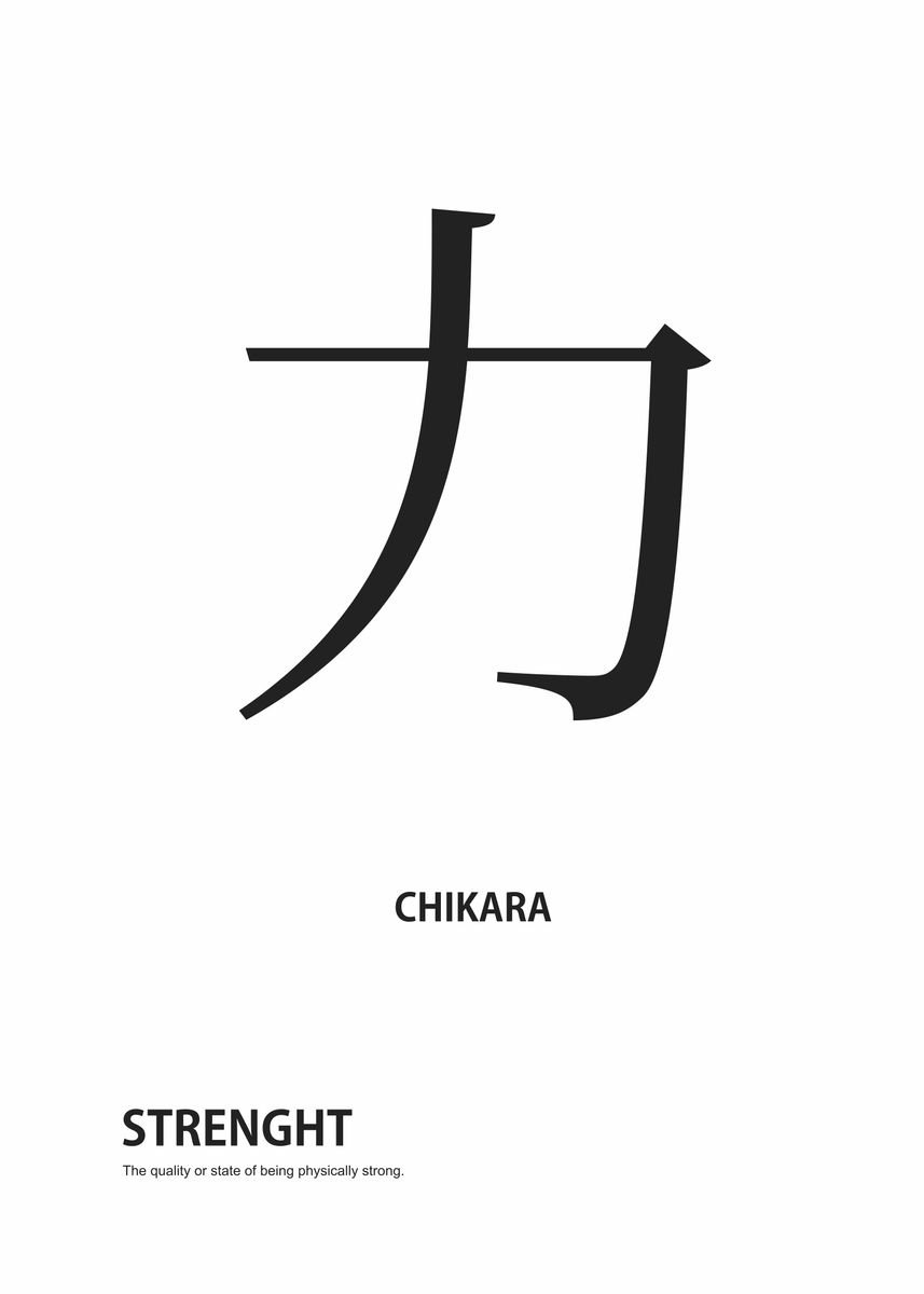 'chikara' Poster, picture, metal print, paint by Ratna Mutia Dewi ...