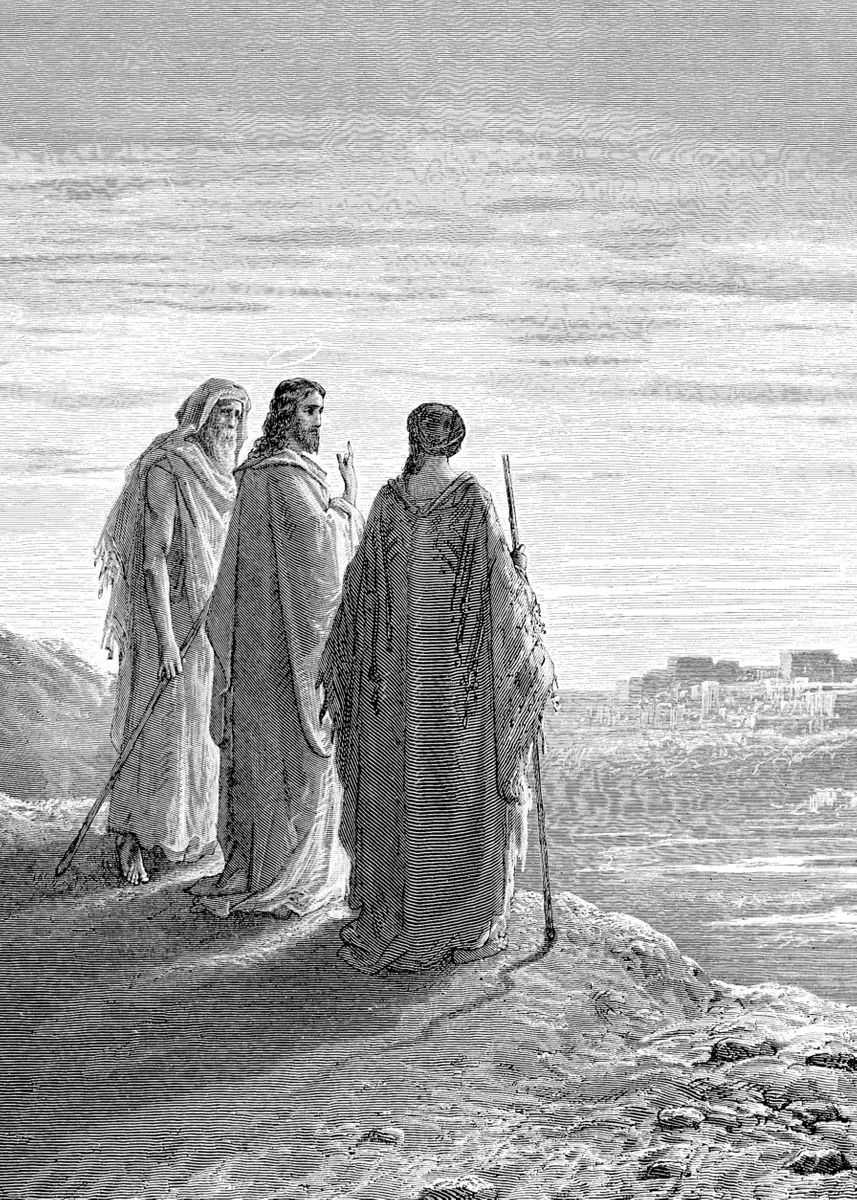 'Jesus and the Disciples' Poster, picture, metal print, paint by ...