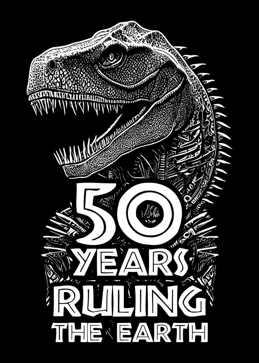'50 years Anniversary' Poster, picture, metal print, paint by TMBTM ...