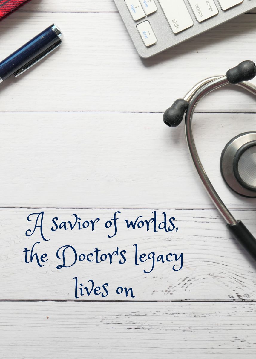 'The Doctors Immortality' Poster by AKAI AS | Displate